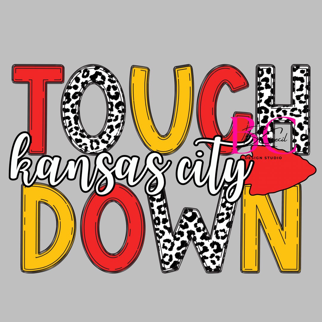 Kansas City PNG, KC Png, Football PNG, Touchdown Png - Etsy