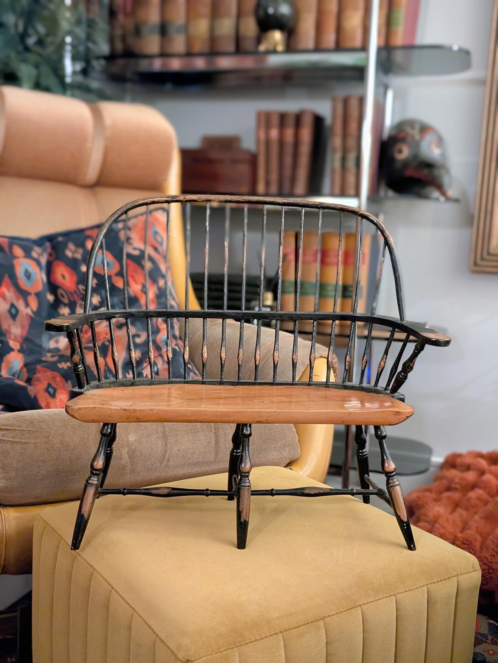 Early 20th Century Victorian American Apprentice Piece Miniature Double ...