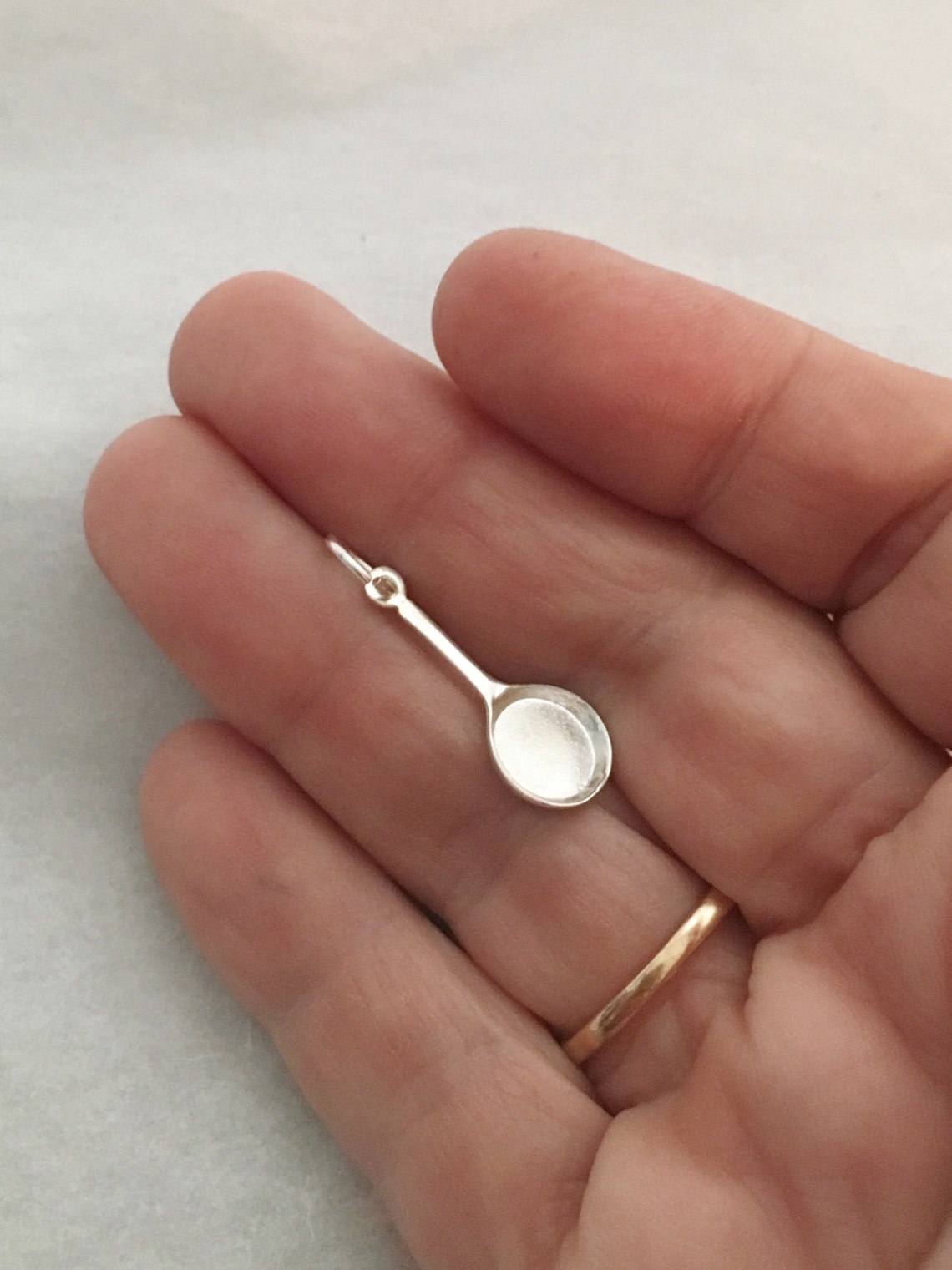 Sterling Frying Pan Charm Gift for Cooks Silver Cooking | Etsy