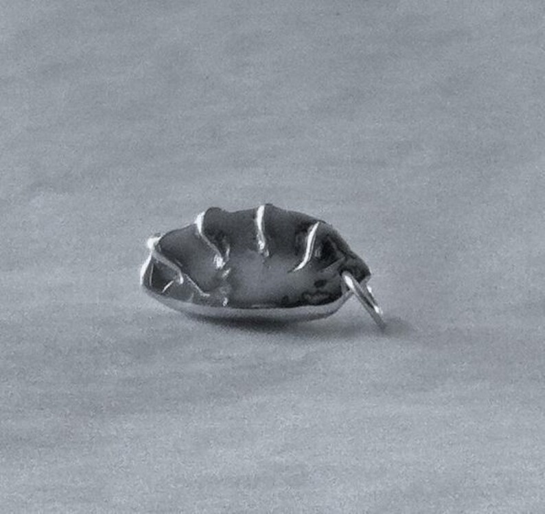 Silver Dumpling Charm - Chinese Food Charm - Potsticker - Asian Wedding ...