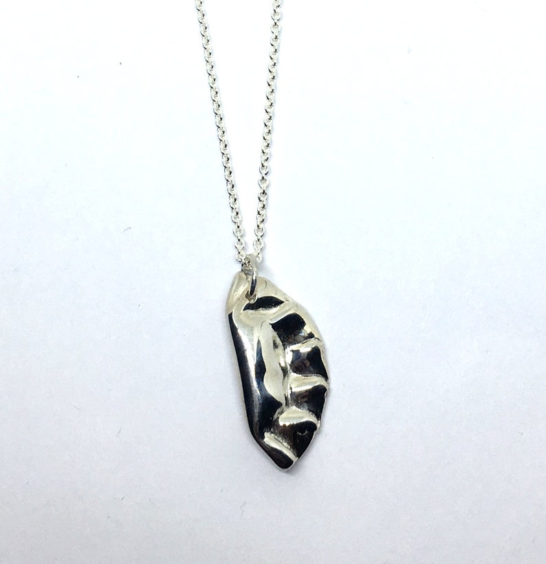 Sterling Dumpling Necklace - Dim Sum Chinese Food Jewelry - Potsticker ...