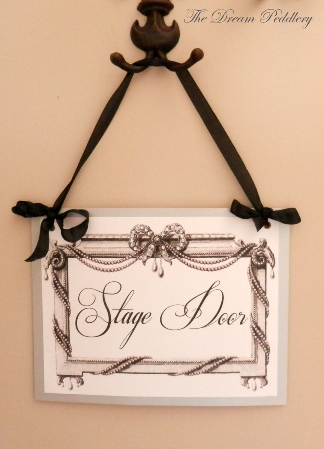 Bejeweled Signage. Custom Printed Vintage Style Hanging Signs for Your ...
