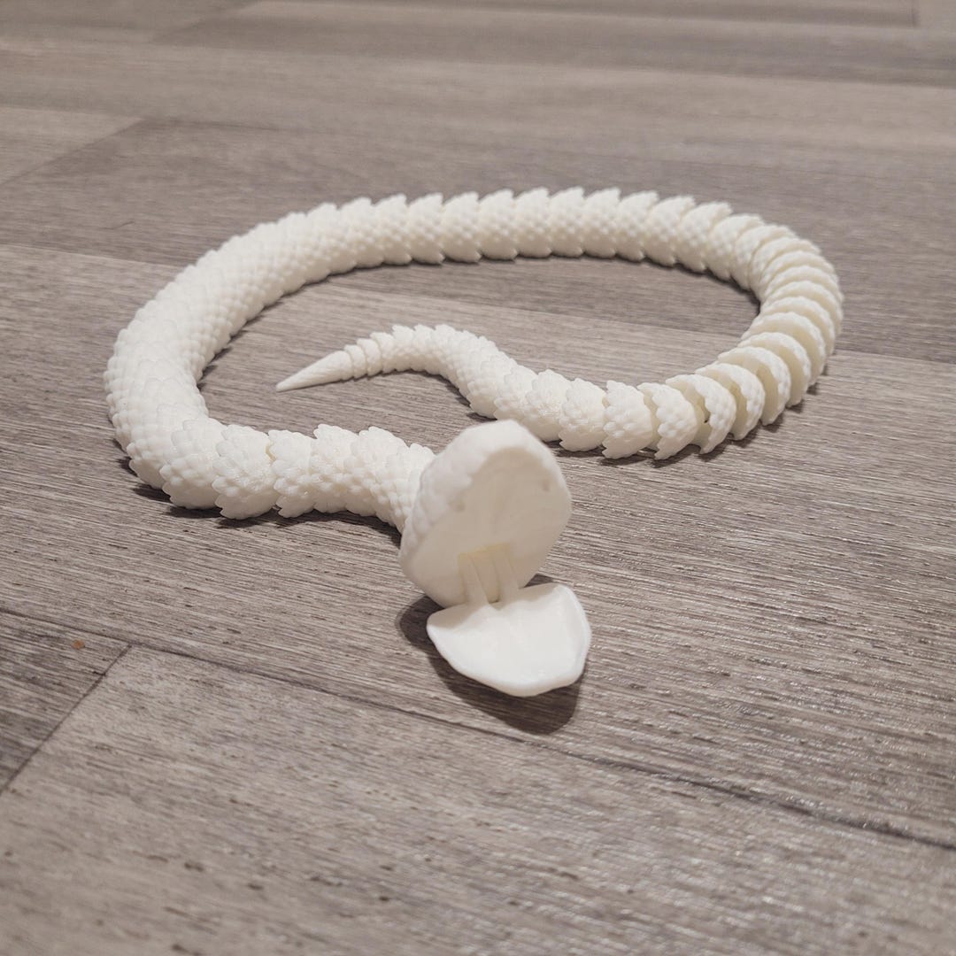 Articulated Snake Toy 3D Printed - Etsy