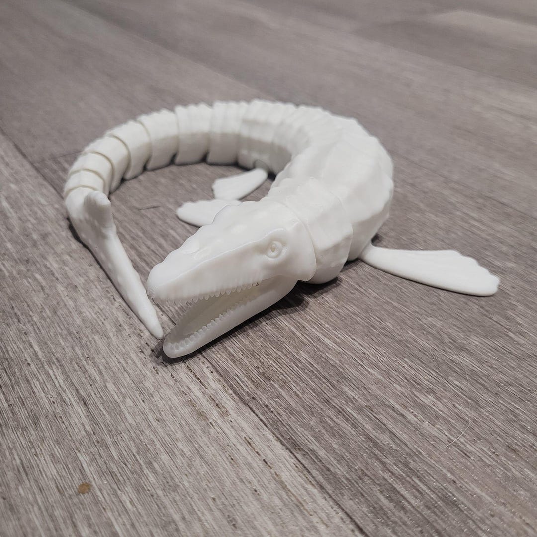 Articulated Mosasaurus Dinosaur Toy 3D Printed - Etsy