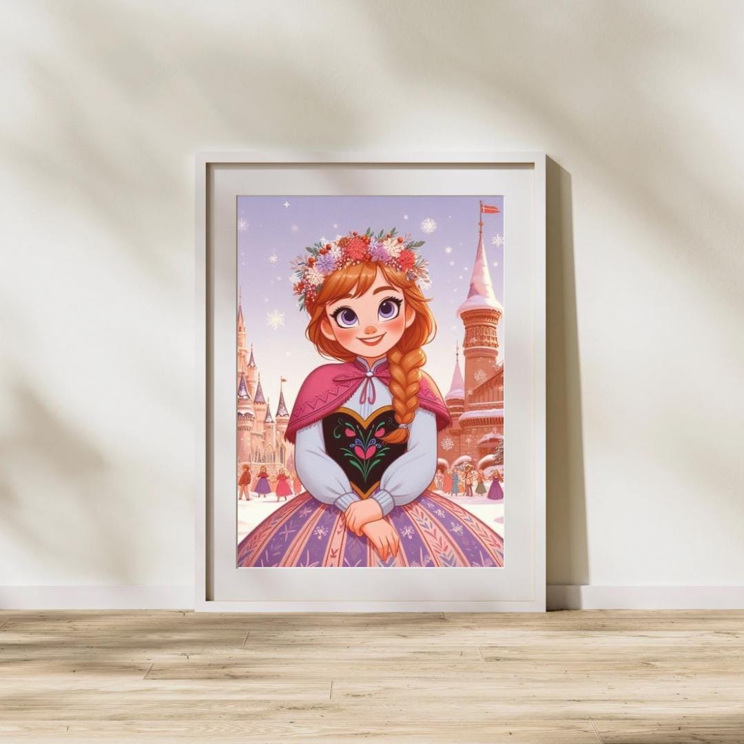 Princess Digital Art - Etsy