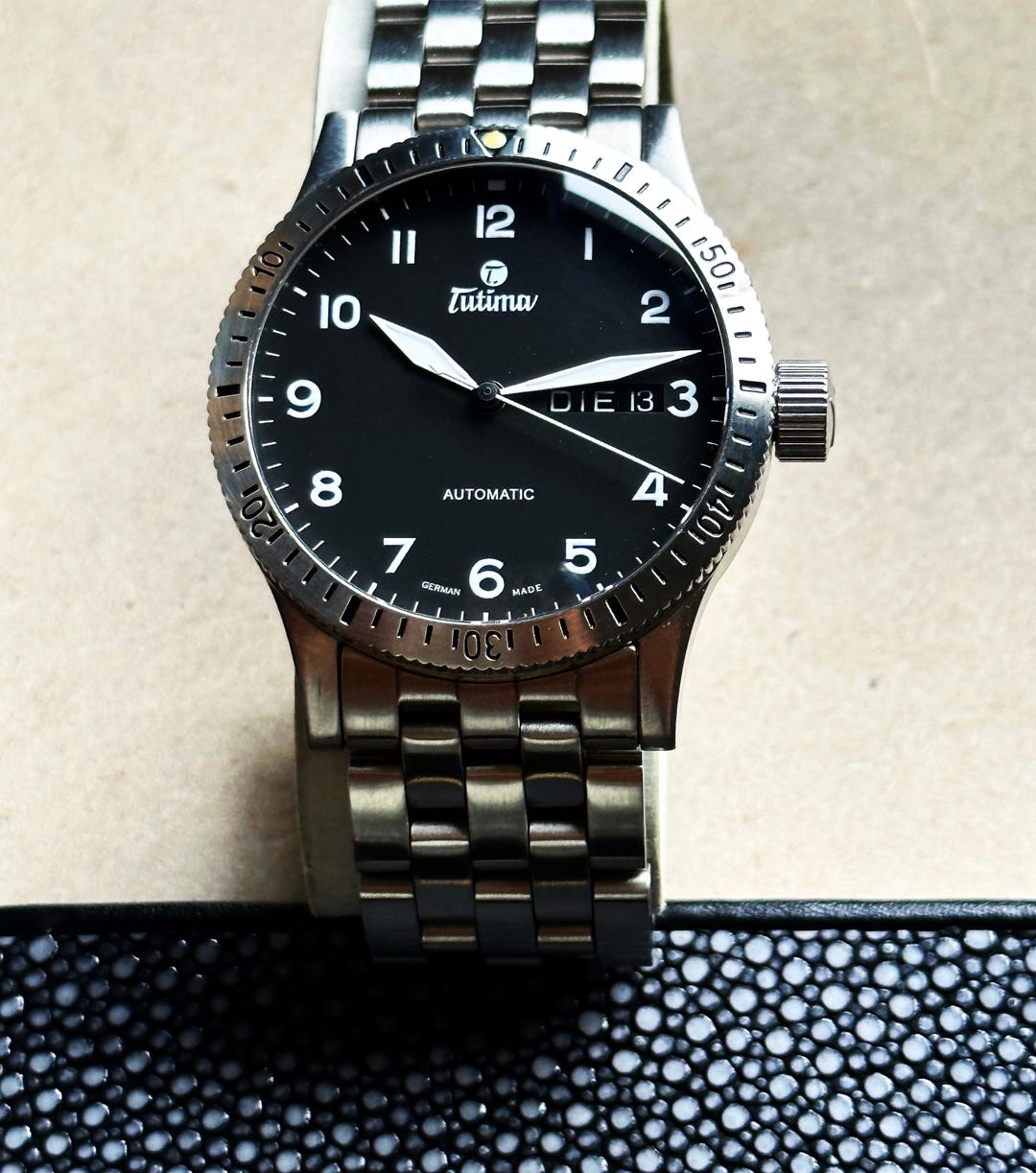 TUTIMA FX 100m Automatic Diver Watch Men's Stainless Steel Reference ...