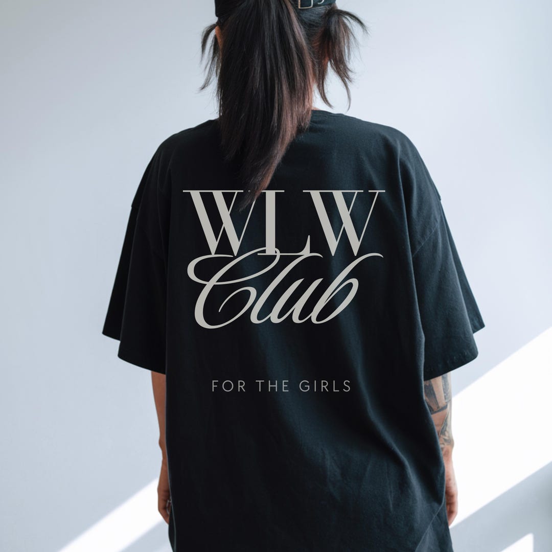WLW CLUB T-shirt | LGBT Shirt, Wlw Shirt, Lgbt Gift, Lgbt Pride ...