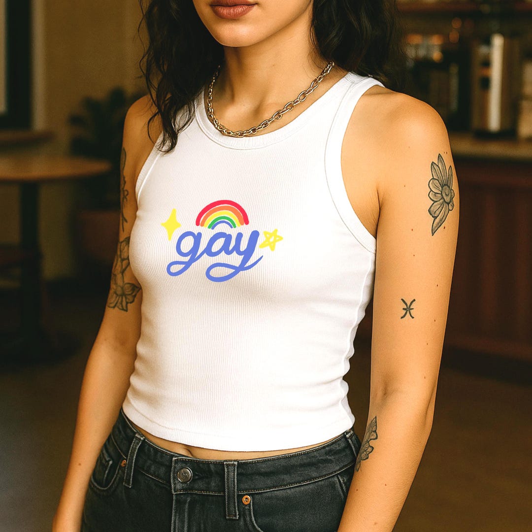 Gay Pride Tank Top, Lesbian Tank Top, Rainbow Shirt, Lgbt Shirt, Queer ...
