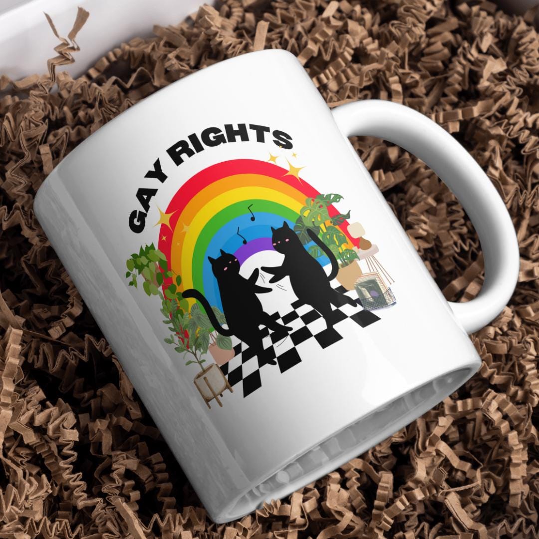 Gay Rights Mug, Equality, Lgbt Gift, Pride Gift, Lesbian Gift, Queer ...