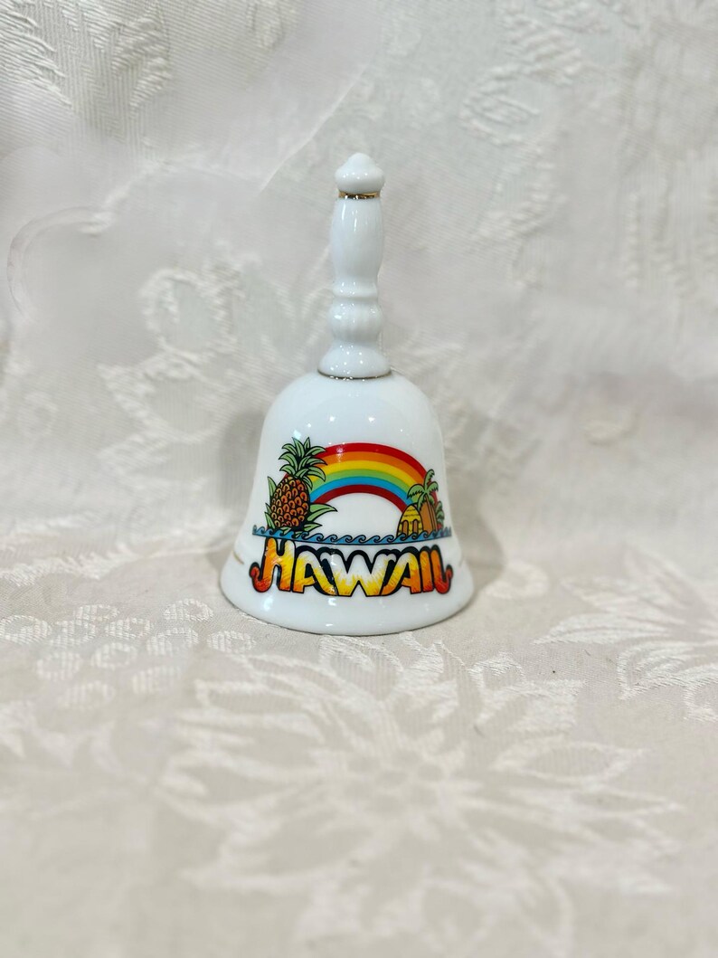 Vintage Garden Porcelain Bell - Etsy