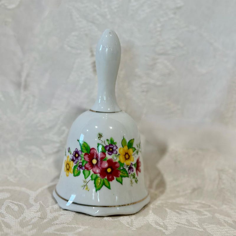 Porcelain Bell - Etsy
