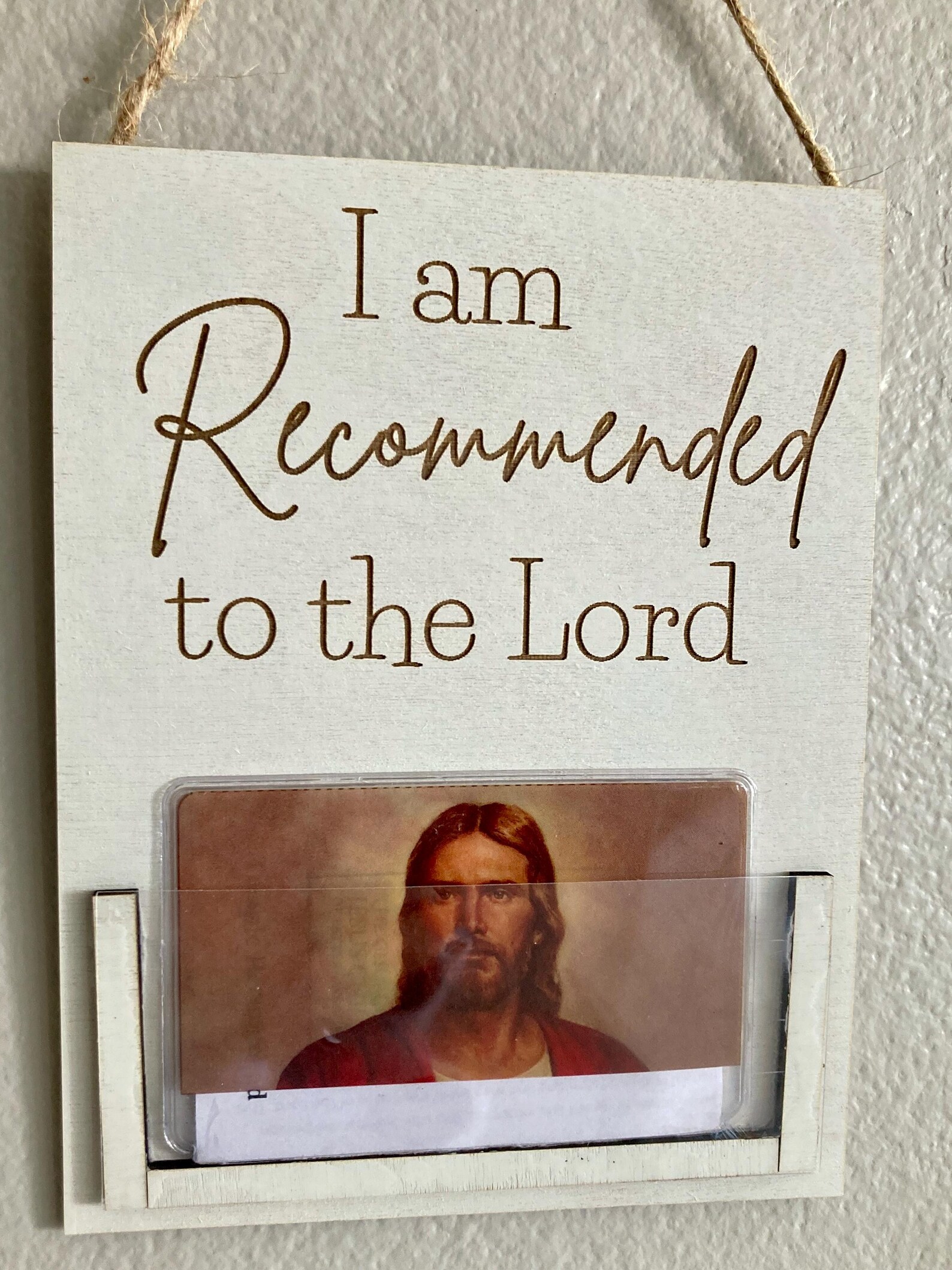 Temple Recommend Holder - Etsy