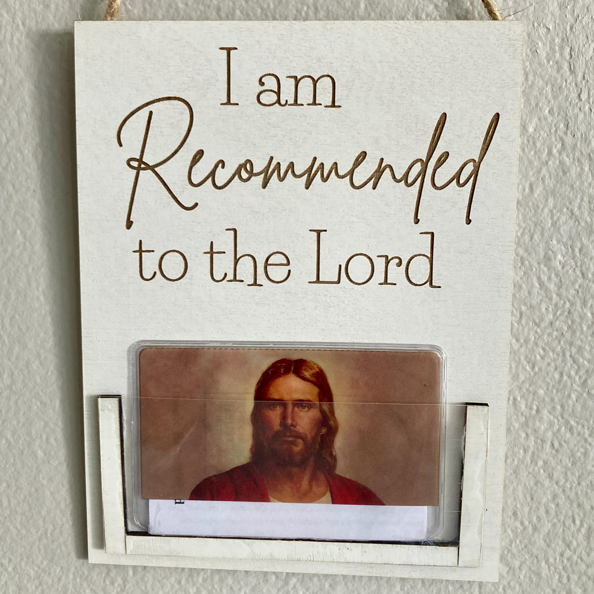 Temple Recommend Holder - Etsy