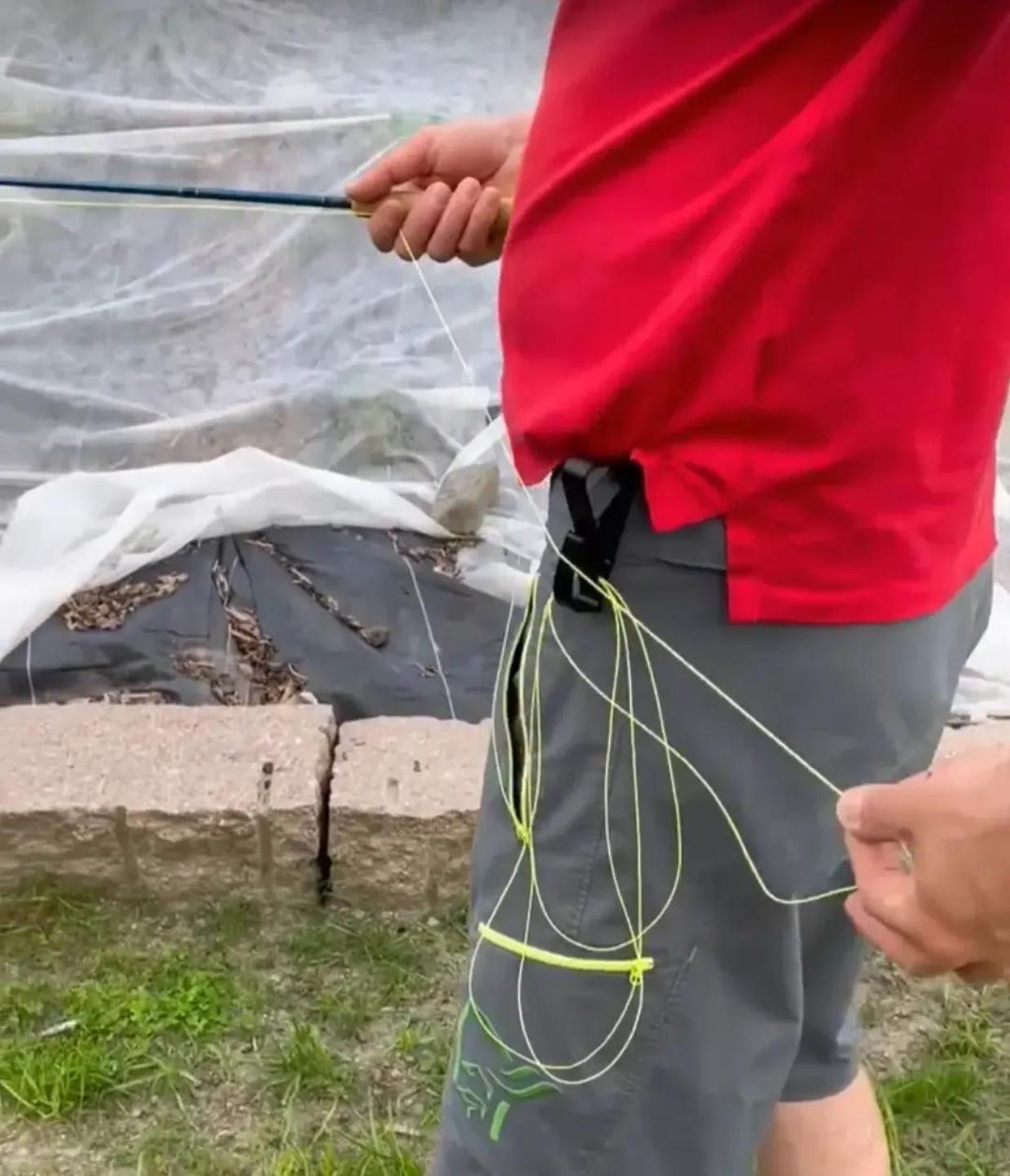 Fly Fishing Line Holder With Belt Clip, Line Organizer for Quick Access ...