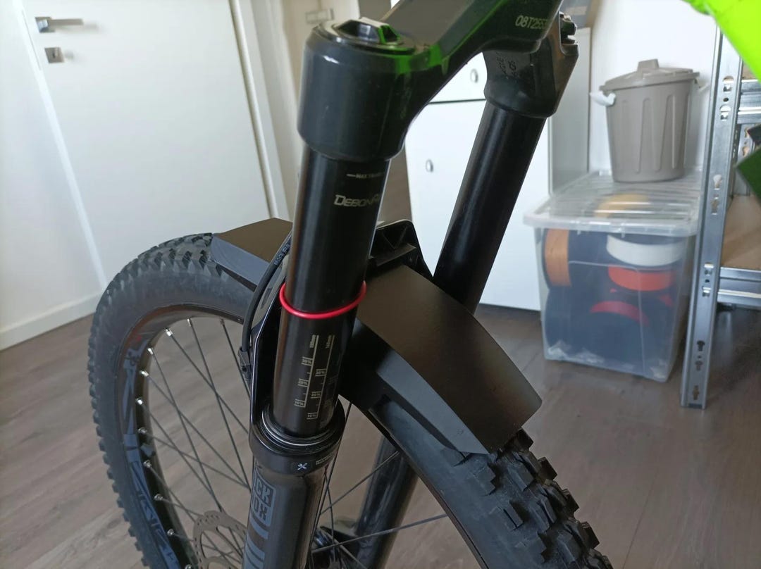 Rockshox Mudguard - 2 Parts - Durable Mud Protection for Rockshox Forks ...