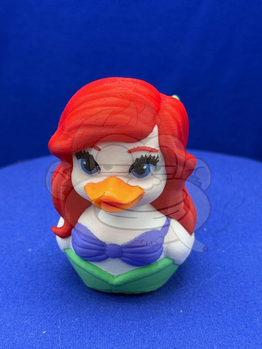 The Little Mermaid Duck - 3D Printed - Jeep Ducking Ariel Duck - Etsy ...