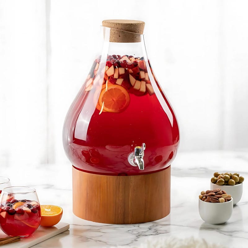 Glass Tea Servers - Etsy