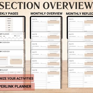 2025 Digital Planner for Goodnotes-dated Hyperlinked With Daily, Weekly ...
