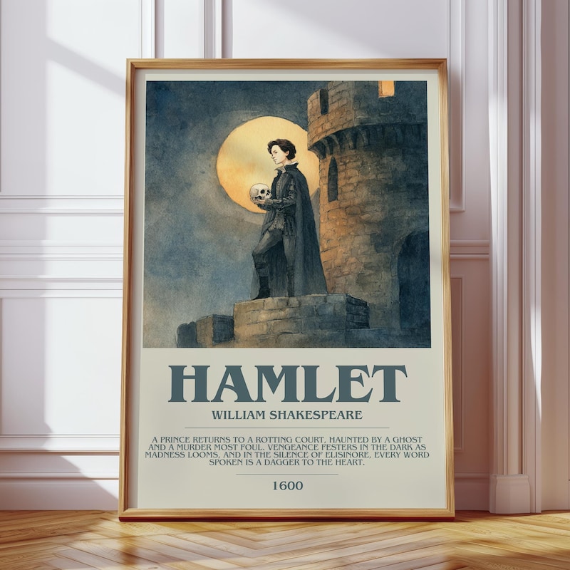 Hamlet Poster - Etsy UK