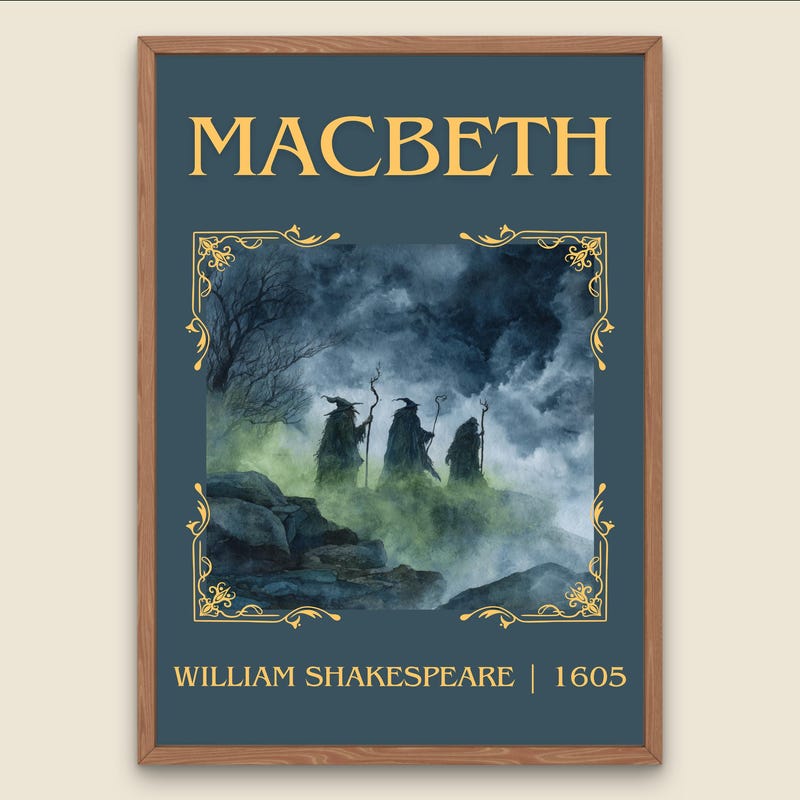 Macbeth Poster - Etsy