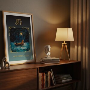 Life of Pi by Yann Martel High Quality Poster Print. Fast Delivery Wall ...