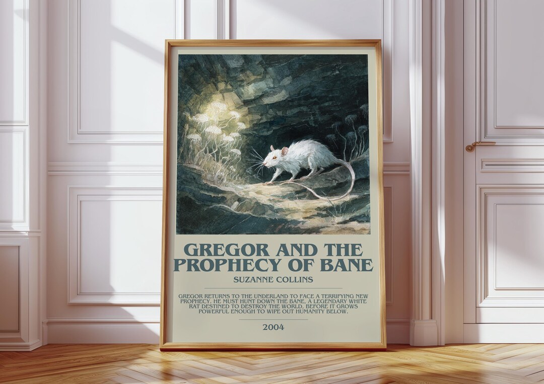 Gregor and the Prophecy of Bane by Suzanne Collins | Book Poster ...
