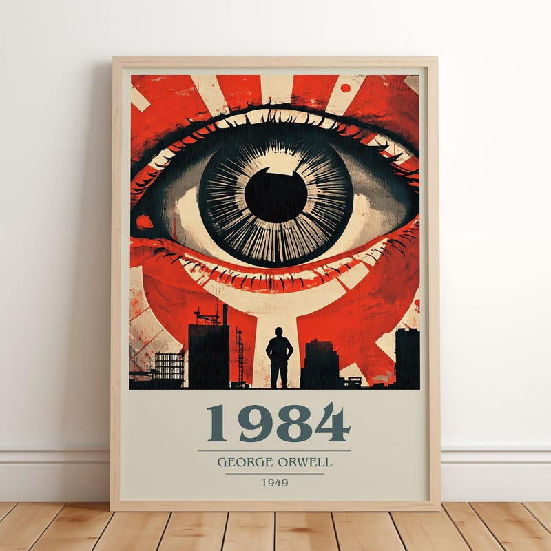 1984 George Orwell Poster - Etsy