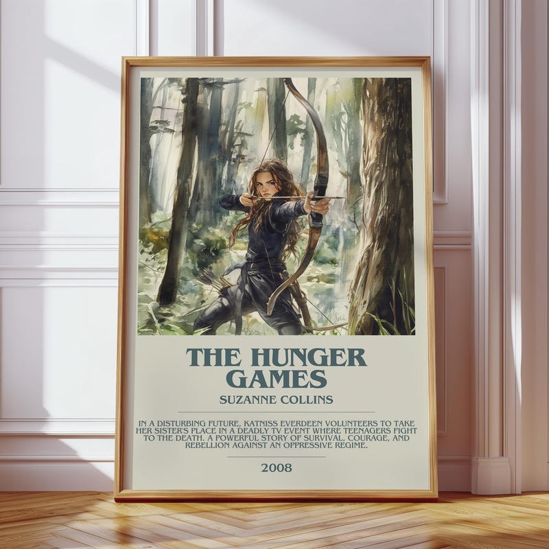 Hunger Game Poster - Etsy UK