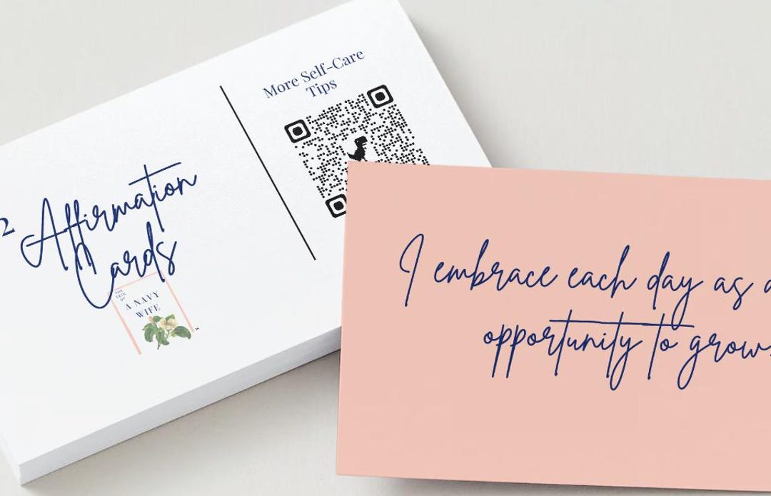52 Affirmation Cards for Self-care & Balance Empowering Daily, Weekly ...