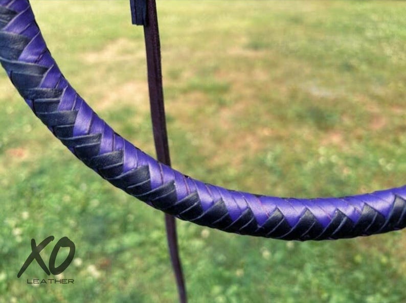 Whip 6 Foot Custom Leather, Made to Order According to Your ...