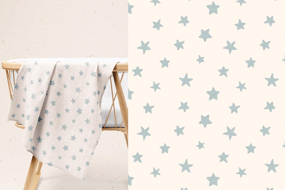 Rustic Star Seamless Pattern - Retro Red Stars Digital Paper - Vintage ...