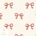 Elegant Pink Bow Seamless Pattern on Neutral Background - Perfect for ...