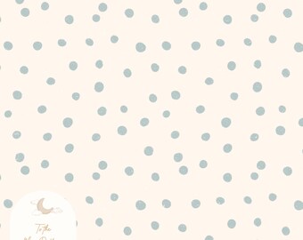 Minimalist Polka Dot Seamless Pattern – Soft Beige and White Digital ...