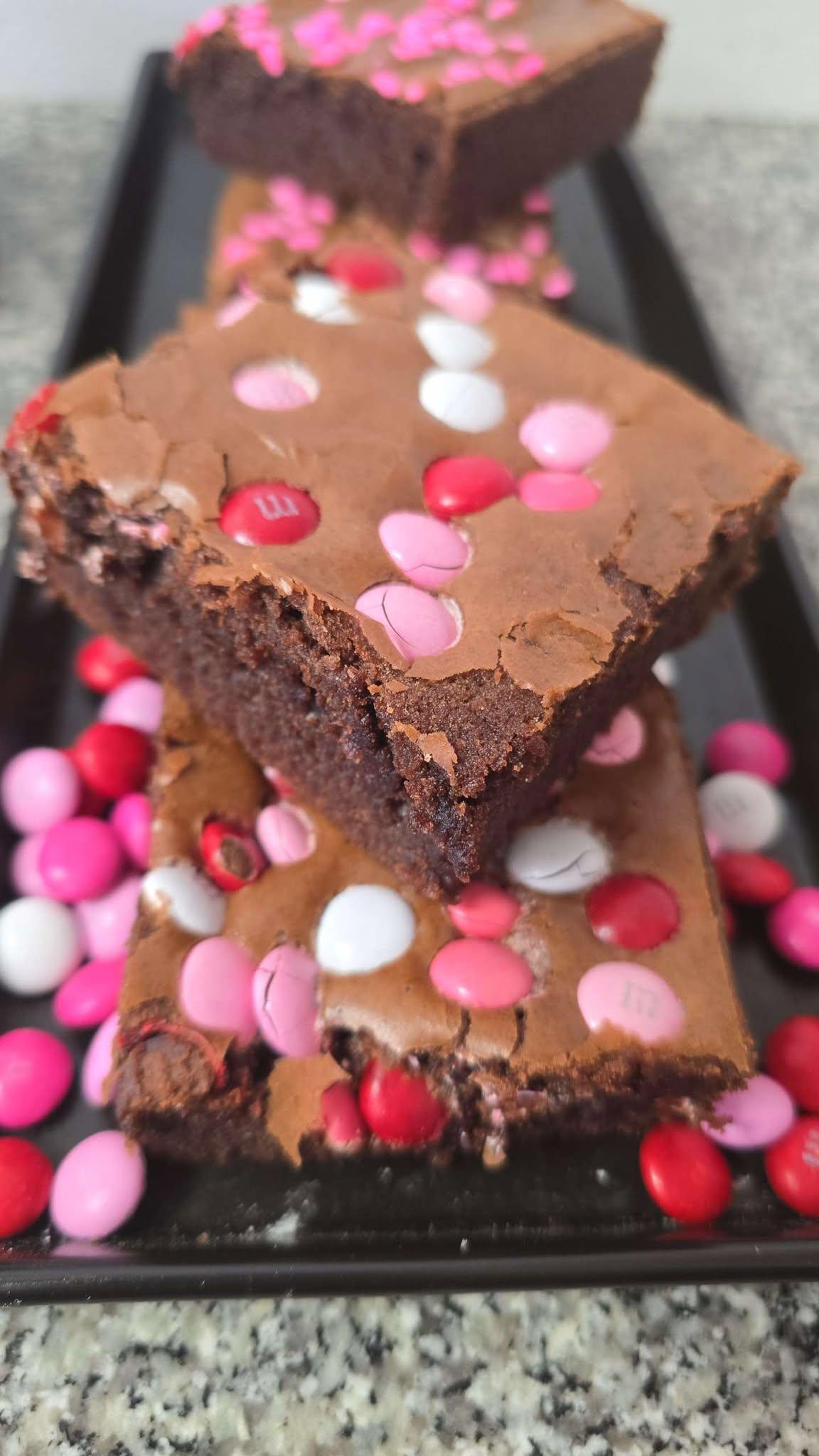 Fudge Brownies, Candy Brownies, M&M Topped, Brownie Sampler, Brownie ...