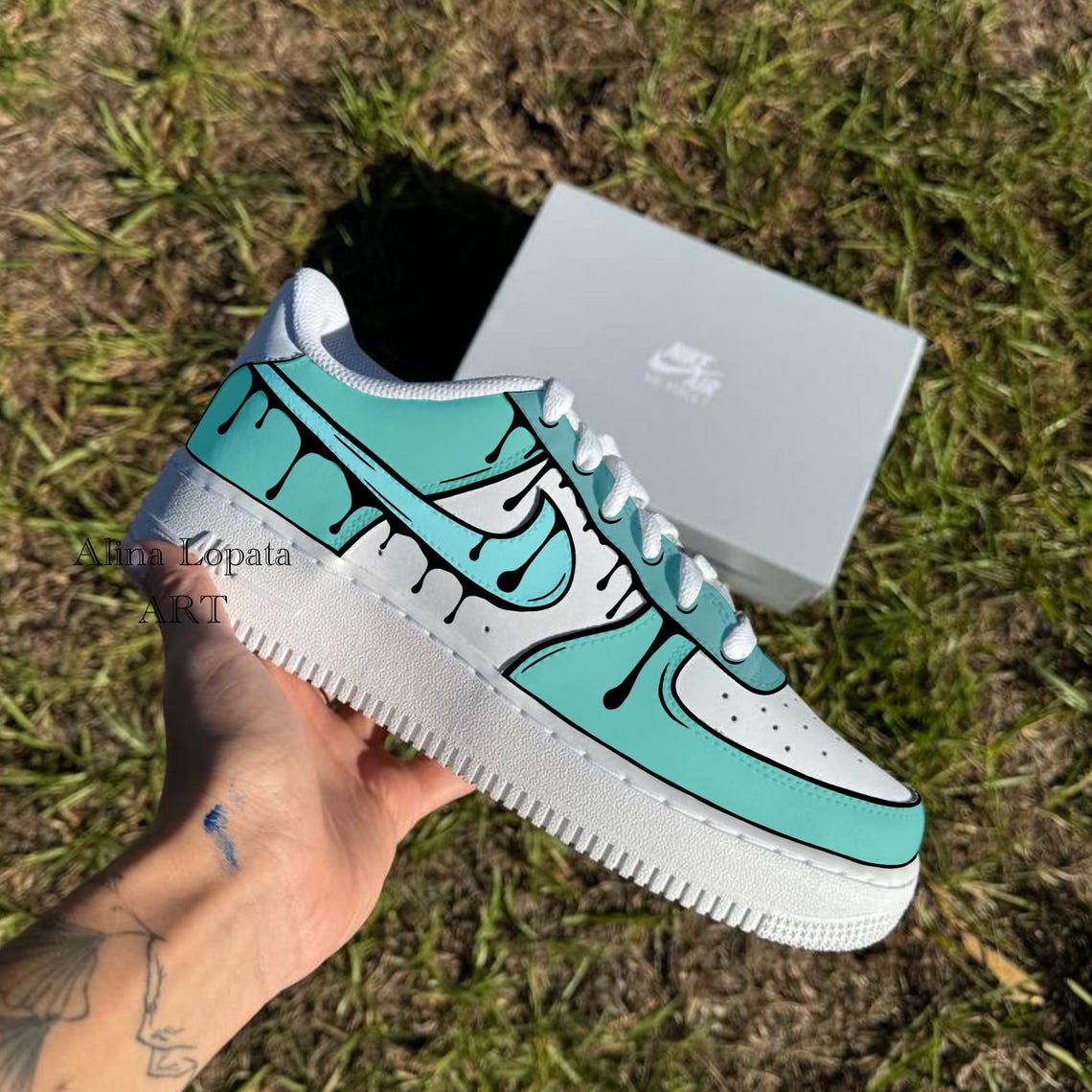 Custom Air Force 1 | Beige Air Force| Brown Shoes | Custom Nike ...