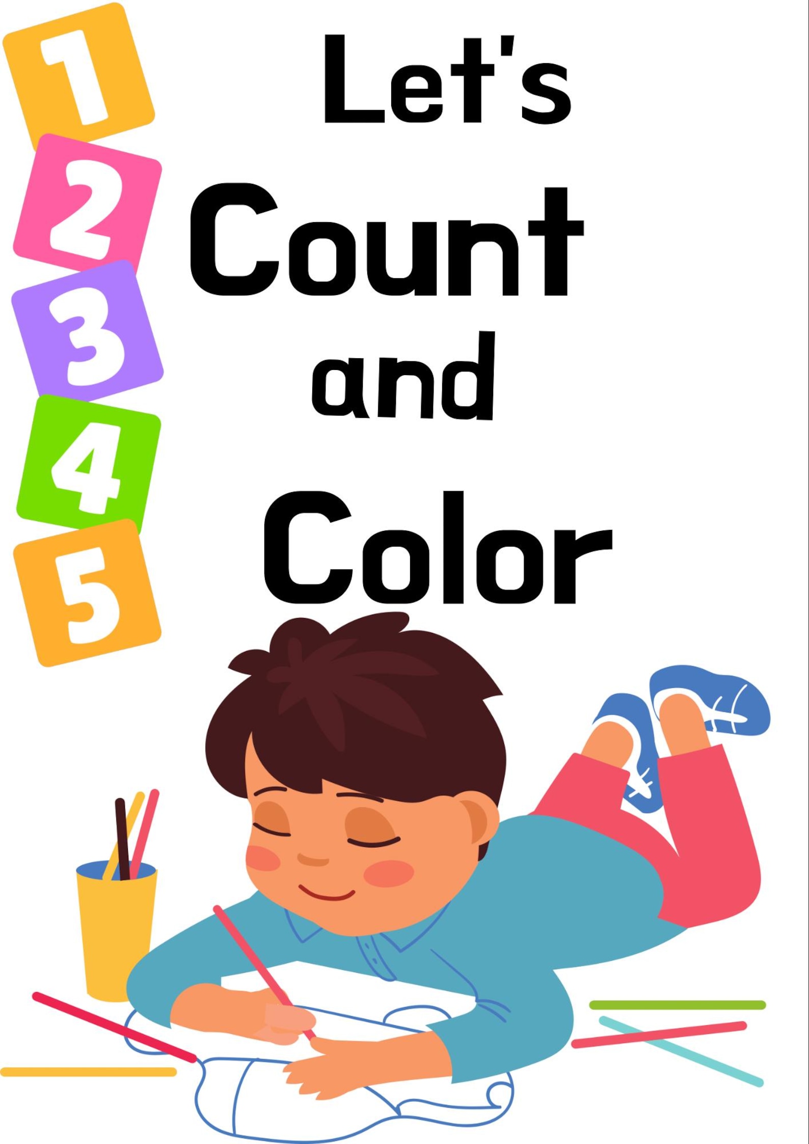 Let’s Count and Color - Etsy
