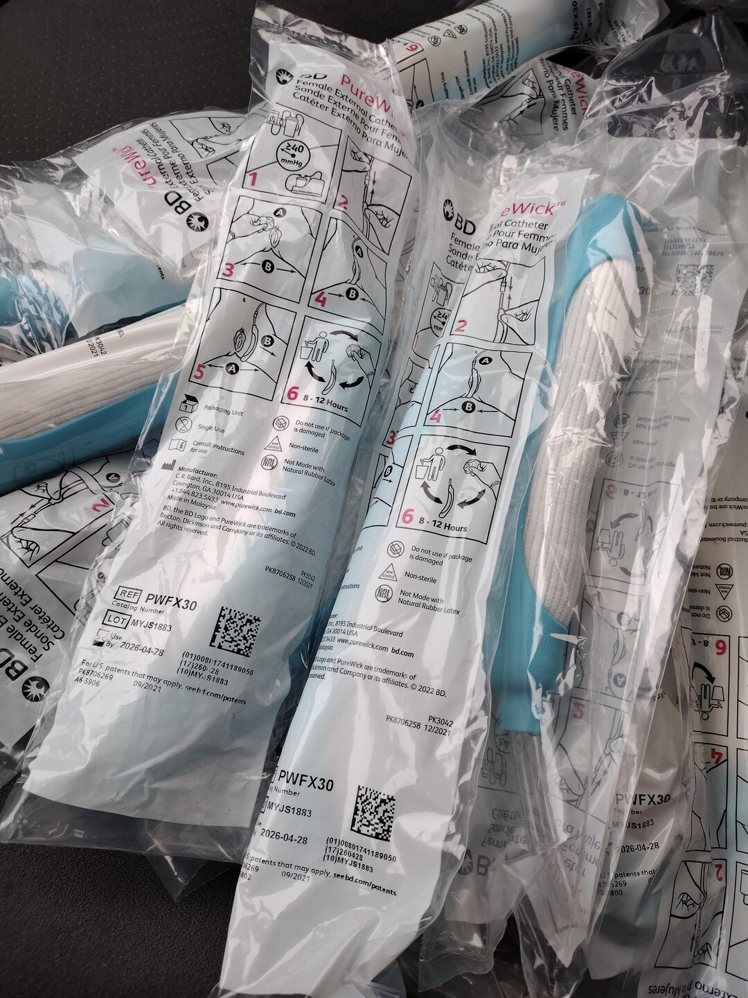 BP Purewick Lot of 11 Female External Catheter - Etsy
