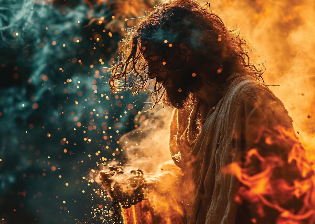 Christian Art: "the Fourth Man in the Fire". Printable Download | Jesus ...