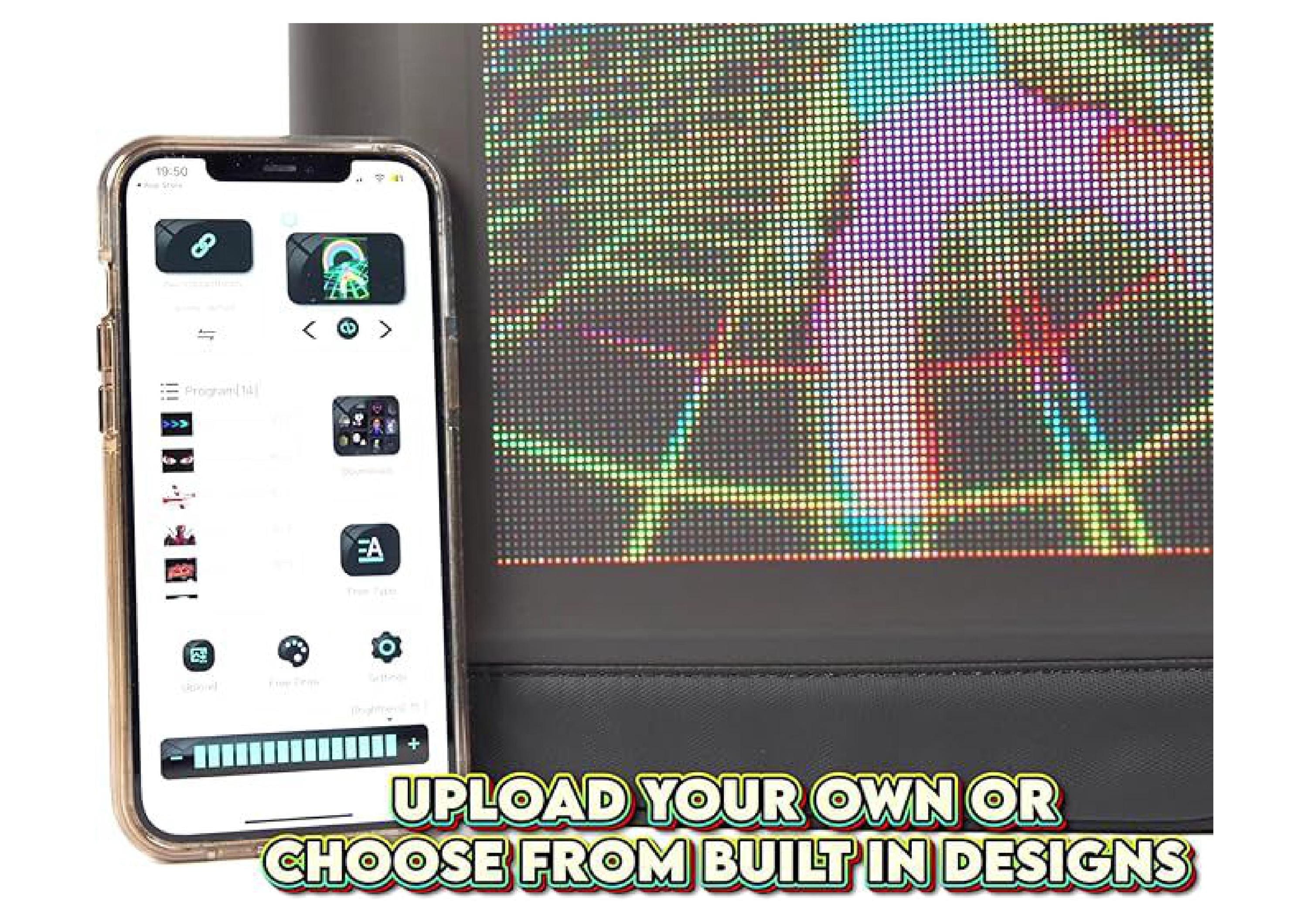 LED Screen Backpack for Kids – Customizable & Fun Light-up Backpack - Etsy