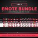 REPO Twitch Emote Bundle 24x - Red R.E.P.O Discord Emote, Funny ...