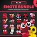 REPO Twitch Emote Bundle 24x - Red R.E.P.O Discord Emote, Funny ...