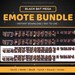 Bat Twitch Emote Bundle 25x - Discord Emote Pack, Streaming, Gaming ...