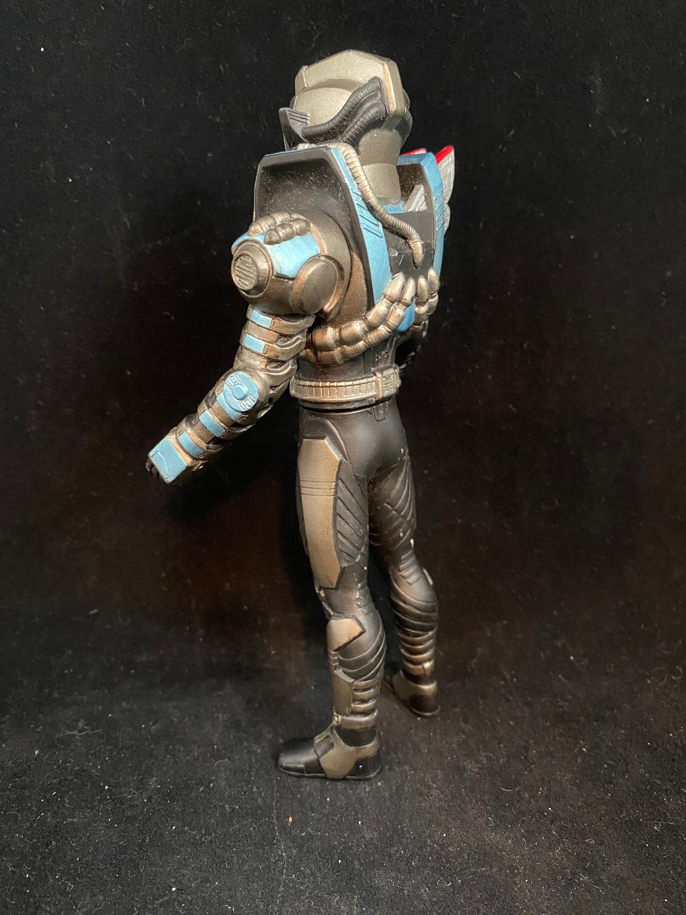 Toys 2000s Kamen Rider Drake Masked Form Soft Vinyl figure Bandai Kamen ...