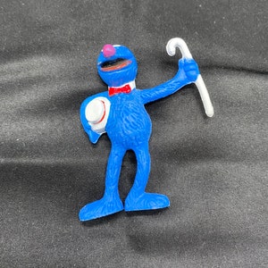 Tara Toy Corp Sesame Street PVC Figure Grover the Singer 1985 - Etsy