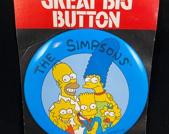 Simpsons Button Up - Etsy