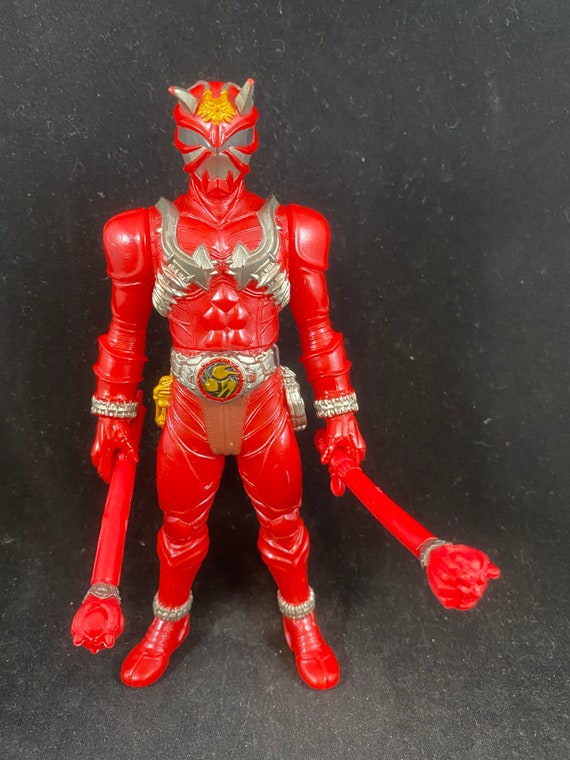Bandai Kamen Rider Hibiki Kurenai Form W/weapons Soft Vinyl | Etsy