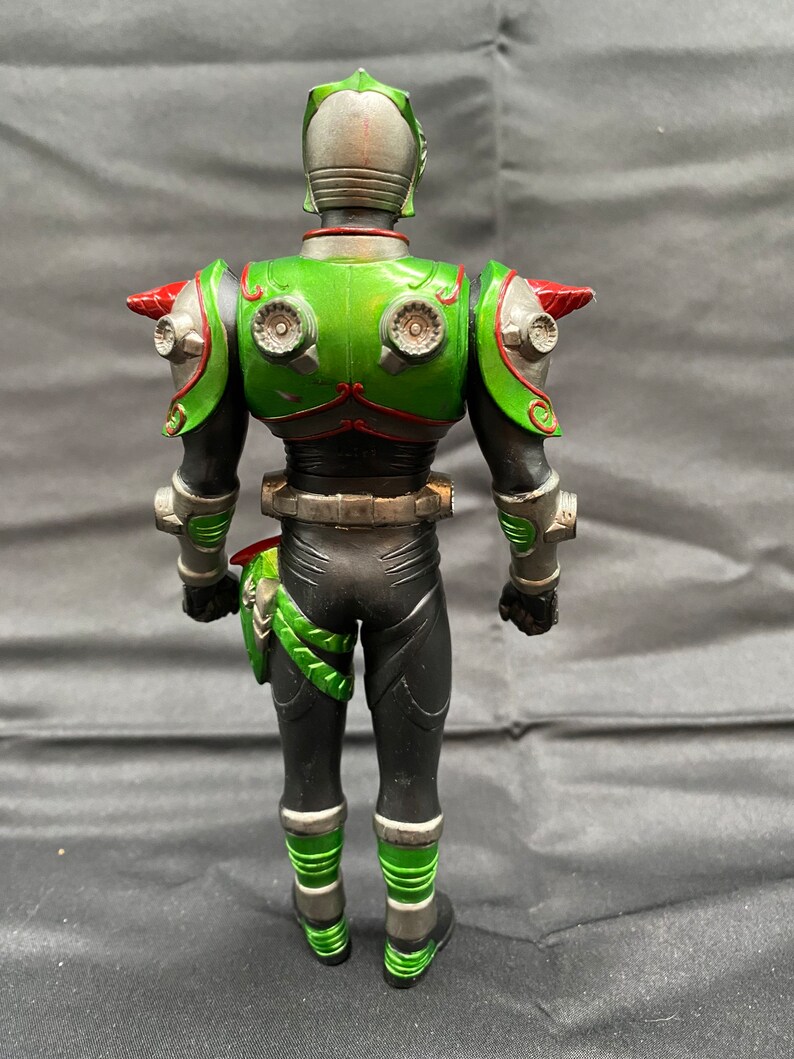 Bandai Kamen Rider Ryuki Kamen Rider Verde Soft Vinyl Figure - Etsy