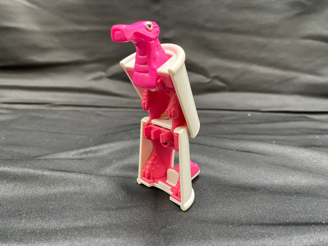 Mcdonalds Mcdino Changeables Tri-shake-atops Figure - 1991 - Etsy