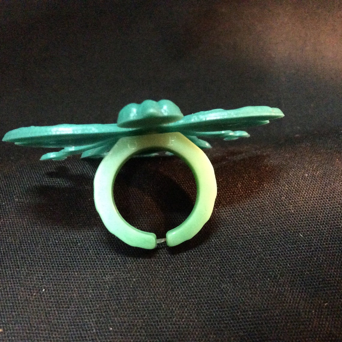 Green Hornet Hornet vending machine charm ring | Etsy