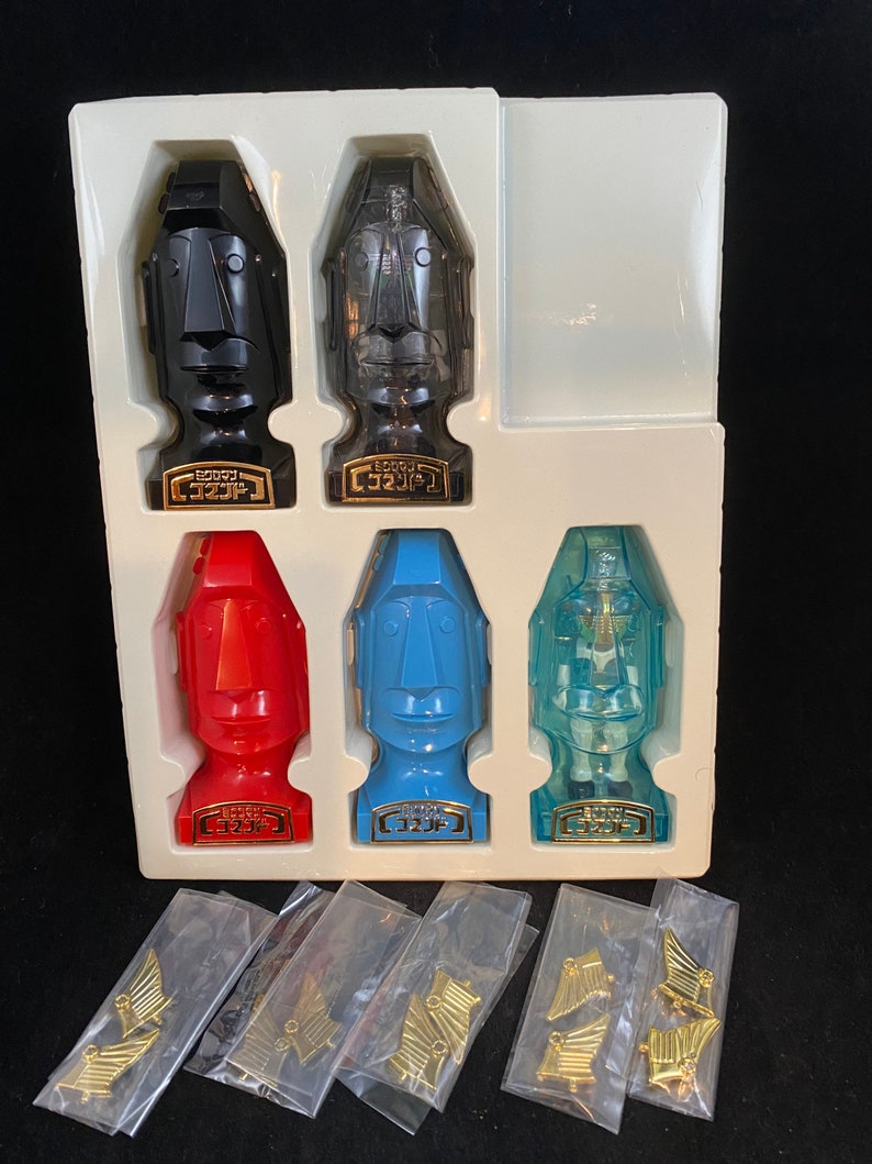 Takara/romando Microman 21 Command 1 Easter Island Five Pack - Etsy